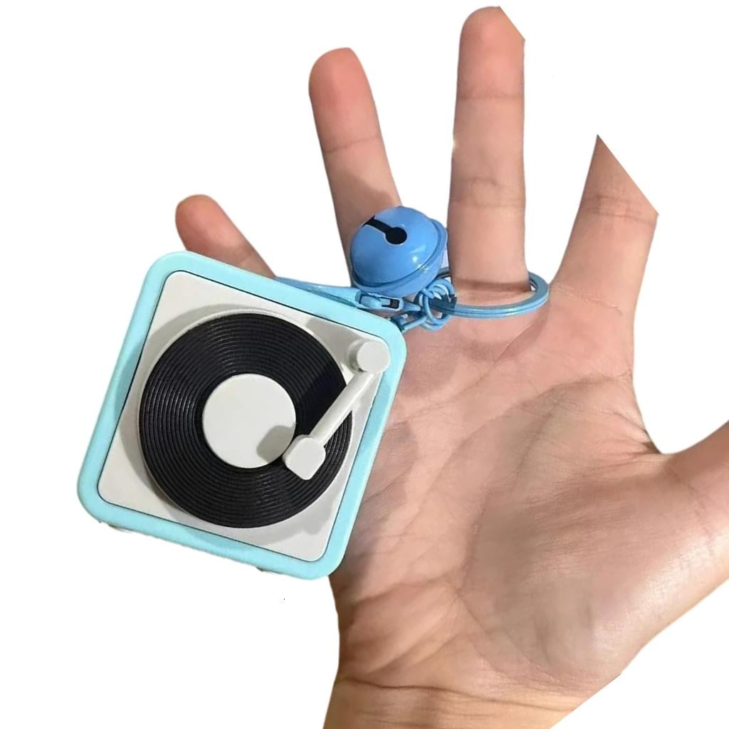 lanema Unique Vintage Recorder Keyring Portable for Bags and Car ...