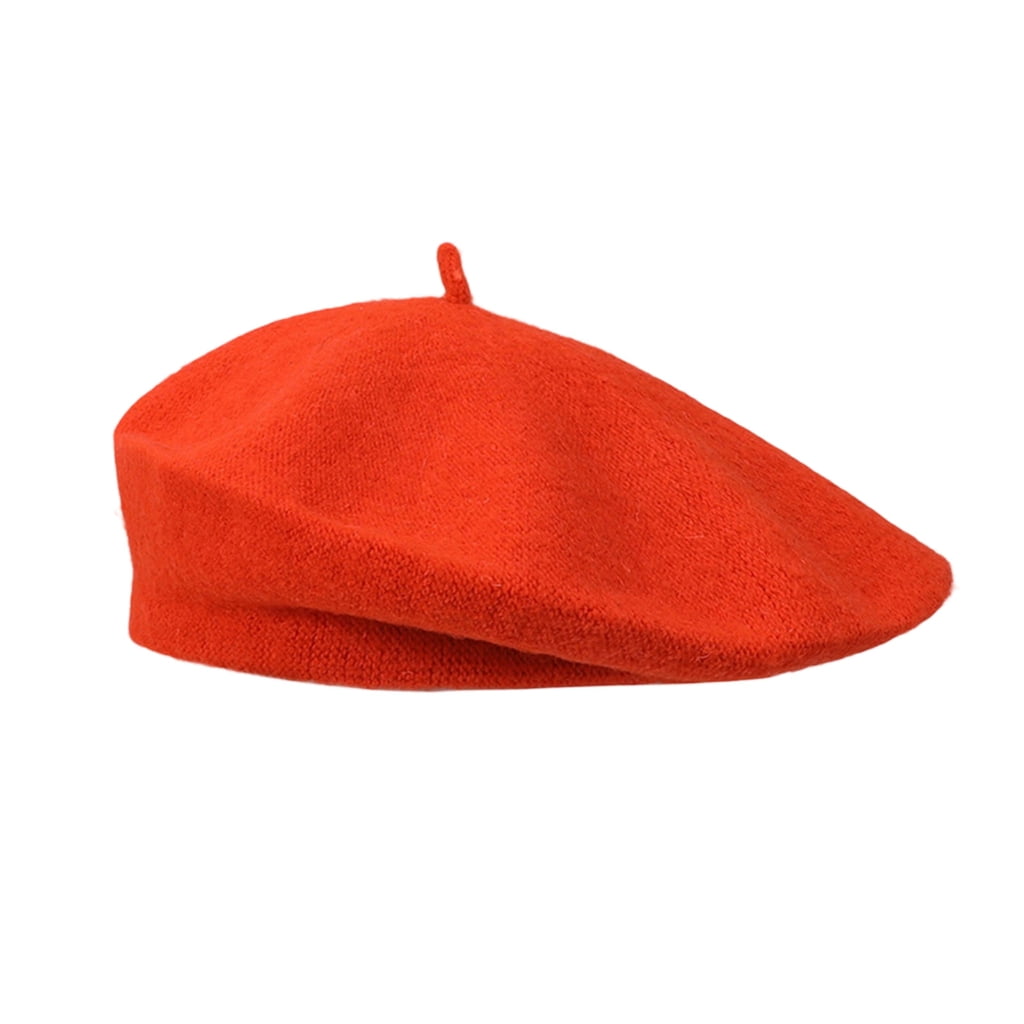 lanema Unisex Beret Hats French Vintage Style Soft Knit Fall Winter ...