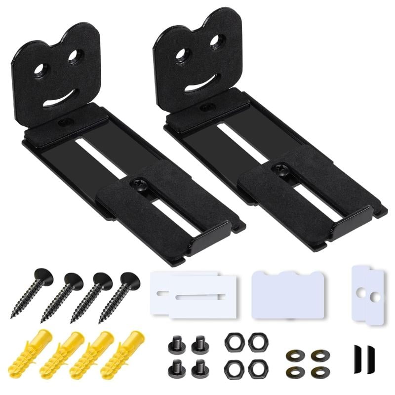 lanema Universal Mounting Bracket For Sound Video Equipment Slide Rail ...