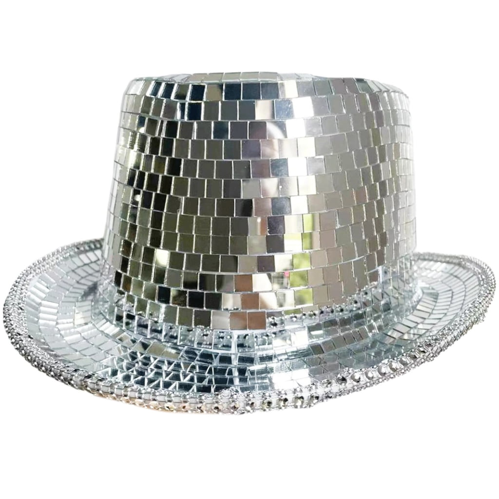 lanema Vacation Panama Hat Shining Mirrored Reflective Gleaming Top Hat ...