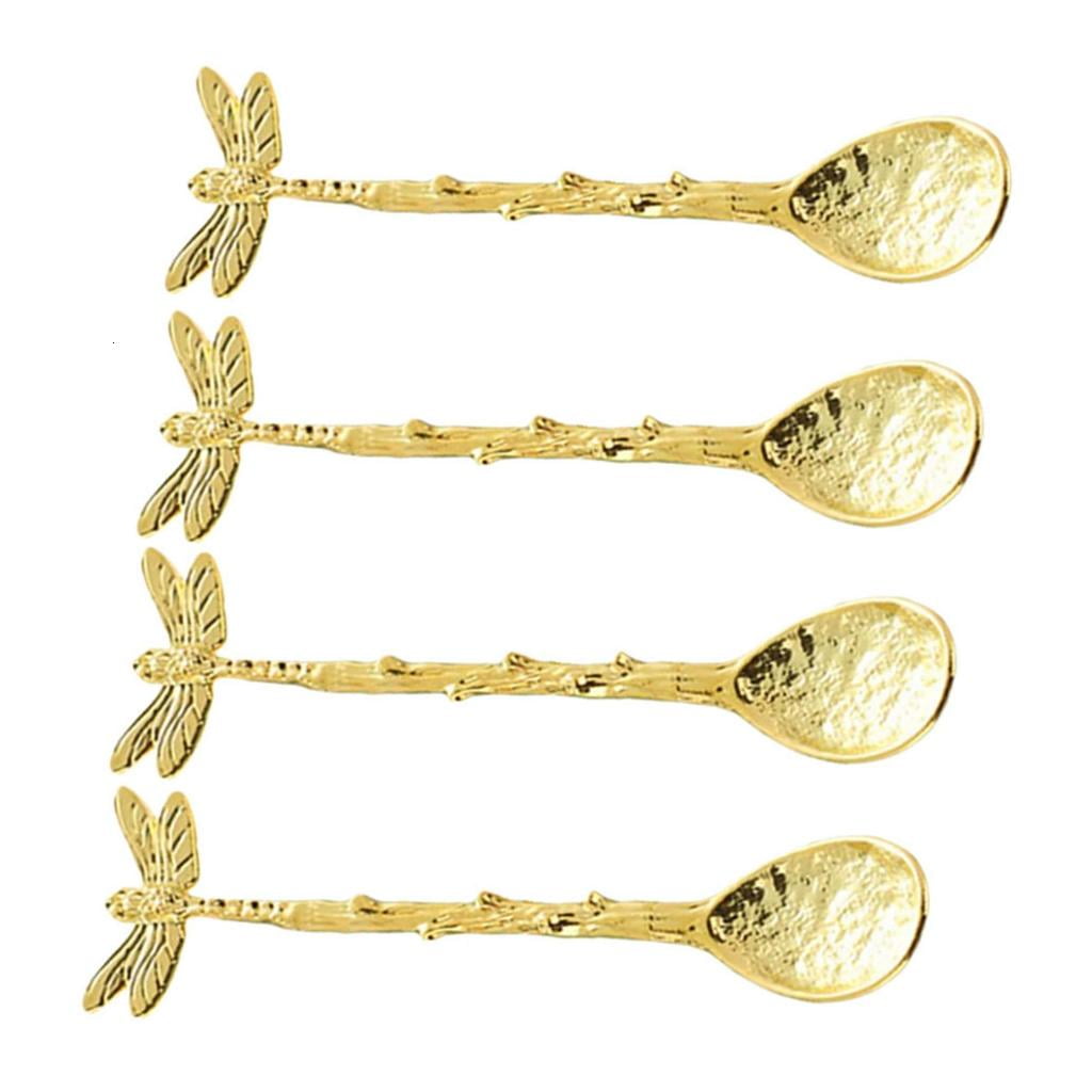 lanema Vintage Styles Dragonflies Teas Spoons Luxurious Teas Spoon Set ...