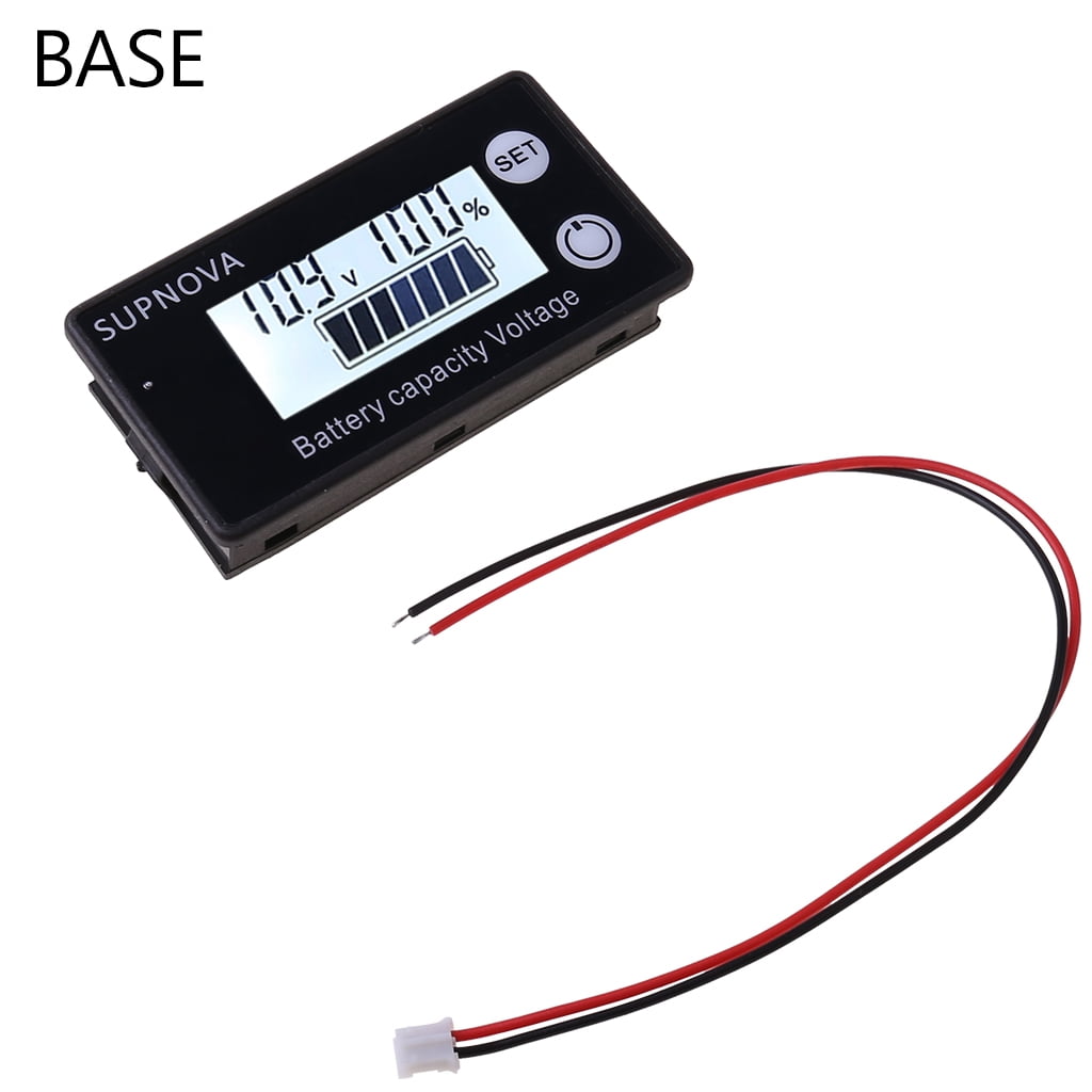 lanema Volt Detector Meter Panel Gauge Lithium Battery Status Monitor ...