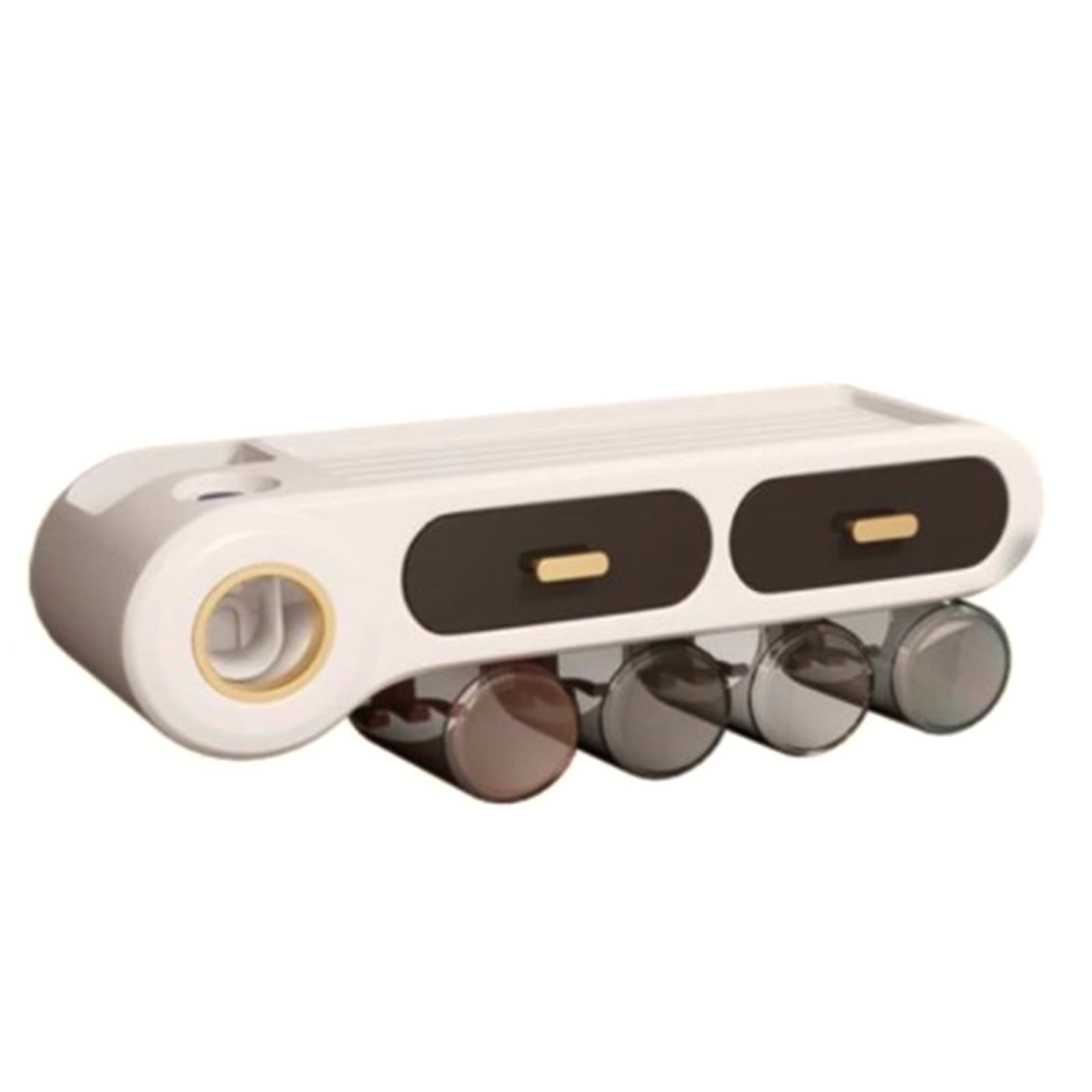 lanema Wall Mounted Automatic Toothpaste Squeezer Dispenser Toothbrush ...