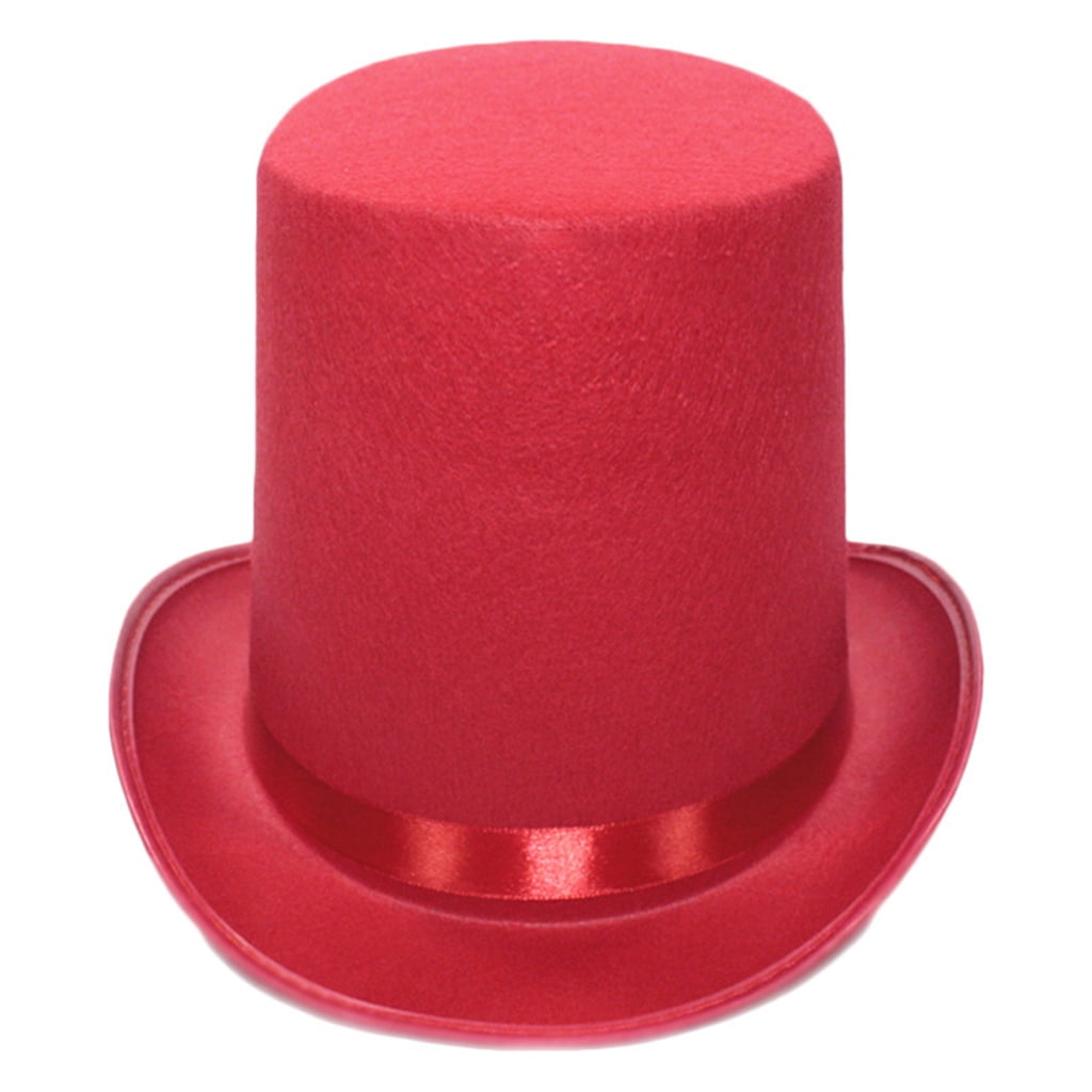 lanema Western Top Hat Wide Brim Fedora Hat Gift for Boyfriend Top Hat ...