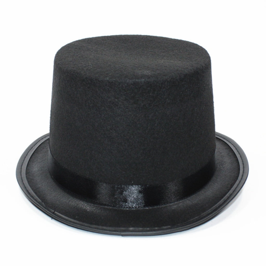 lanema Western Top Hat Wide Brim Fedora Hat Gift for Boyfriend Top Hat ...