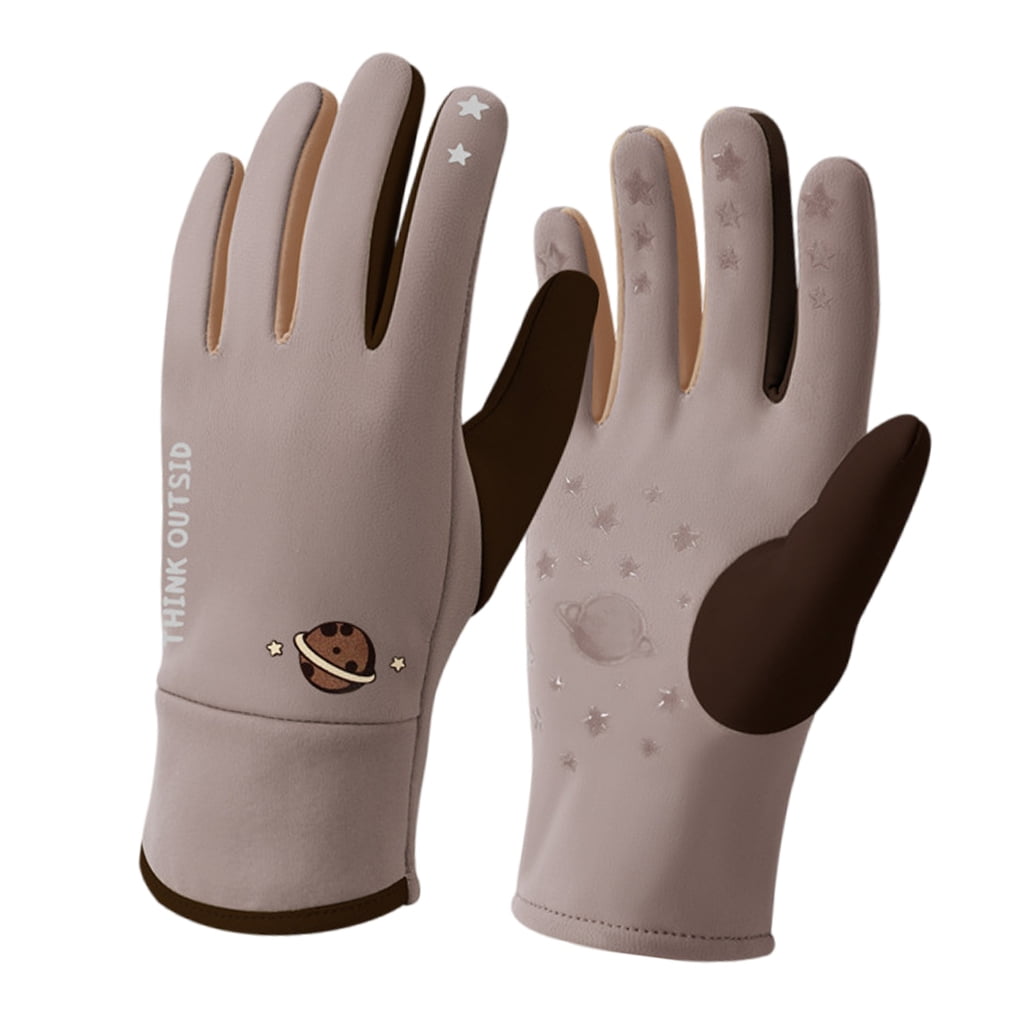 lanema Winter Proof Childrens Gloves Thermals Fleece Interior Not Slip ...