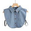 Fashion Fake Collar for Shirt Detachable Collars Women Shirt Lapel ...