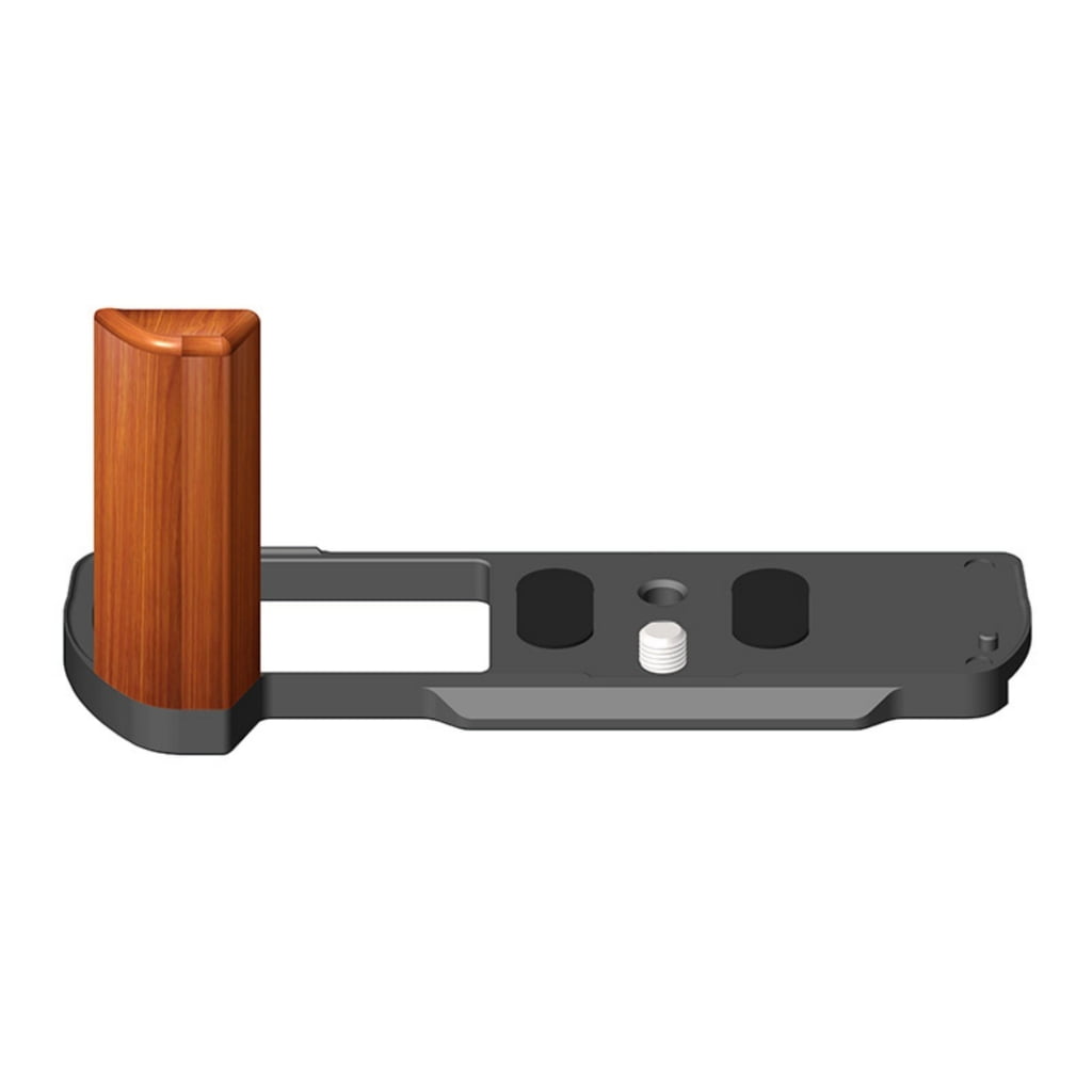 lanema Wood Handle L Brackets Hand Grip for Cameras, Quick Release ...