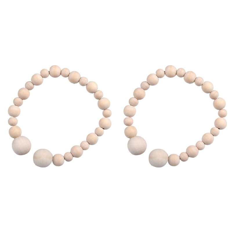 lanema Wooden Curtain Clasps No Holes Required Stylish Decoration ...