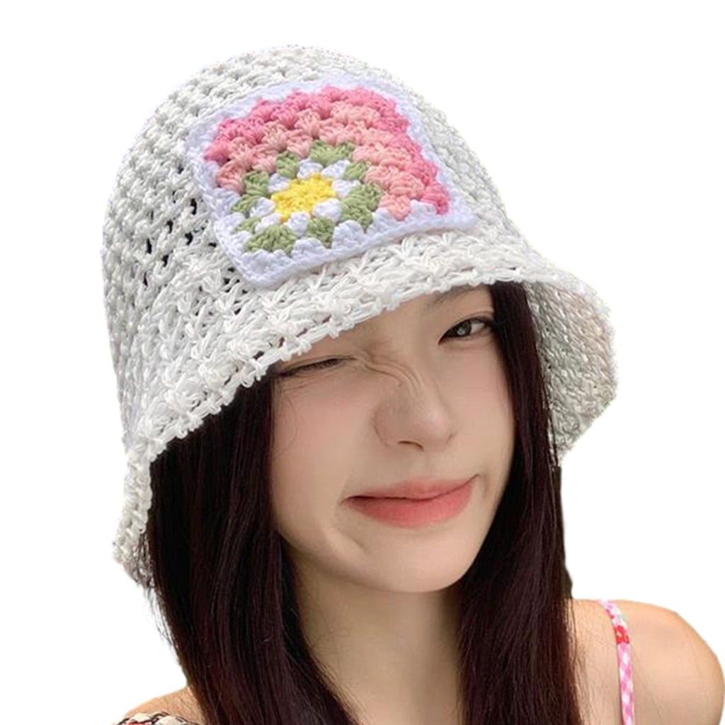 lanema Woven Straw Hat Tea Party Grass Woven Hat Party Kid Girl ...