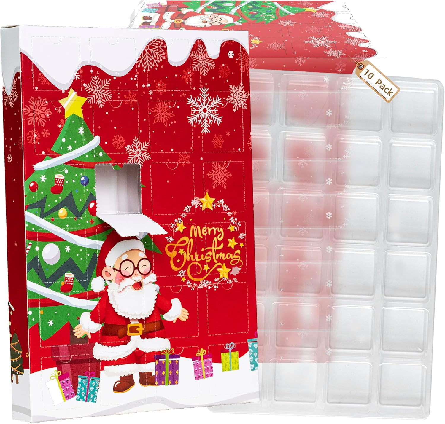 laqbezok 10sets Empty Advent Calendar Box 2025 Blister VAC Tray, 24 ...
