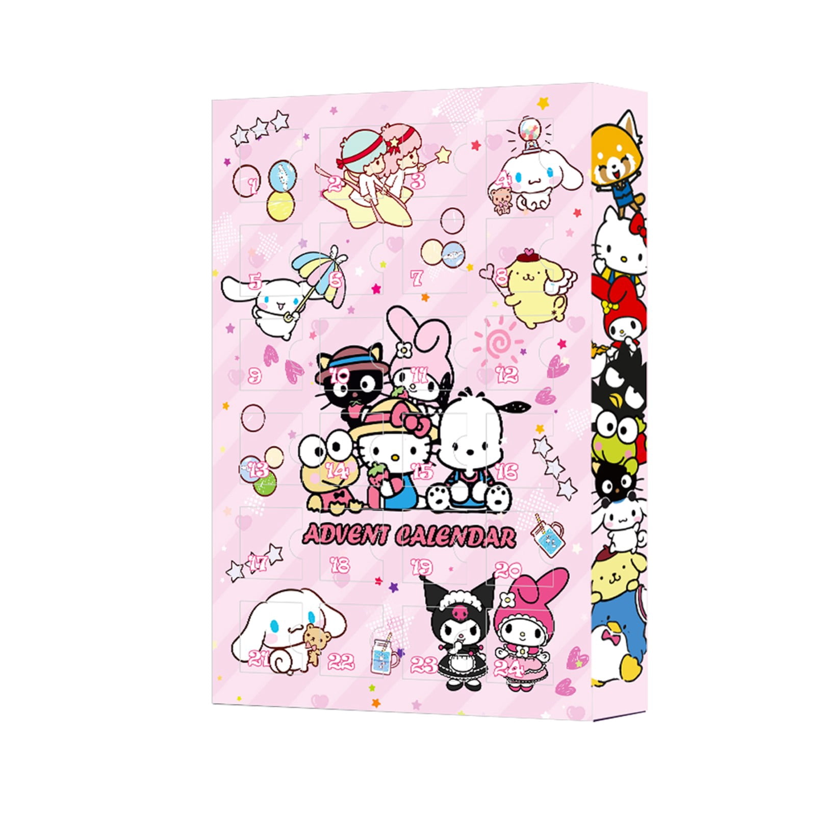 laqbezok Kuromi Advent Calendar 2025, 24-Days Kitty and Friends ...