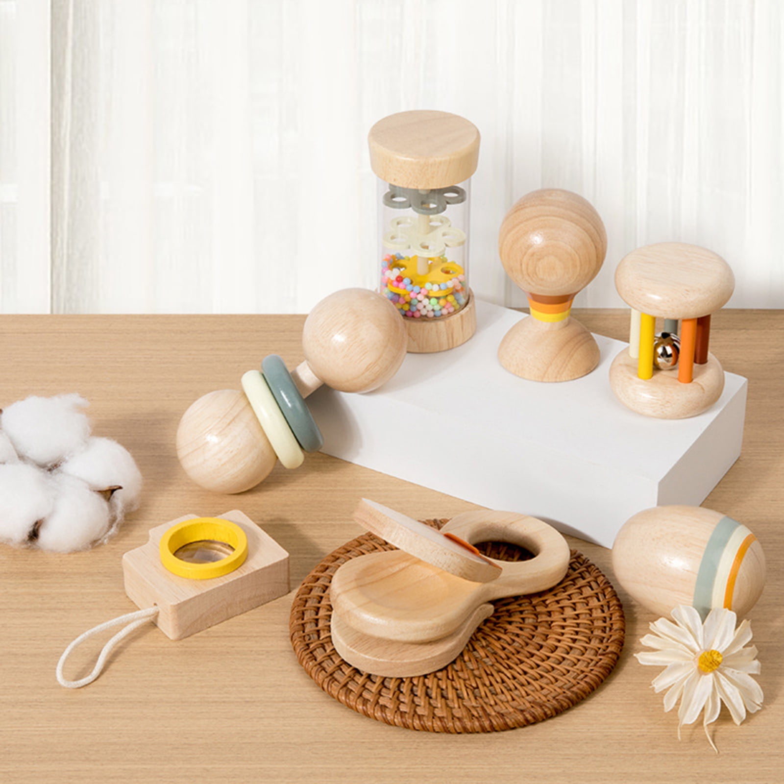 laqbezok Toddler Musical Instruments, Wooden Percussion Instruments ...
