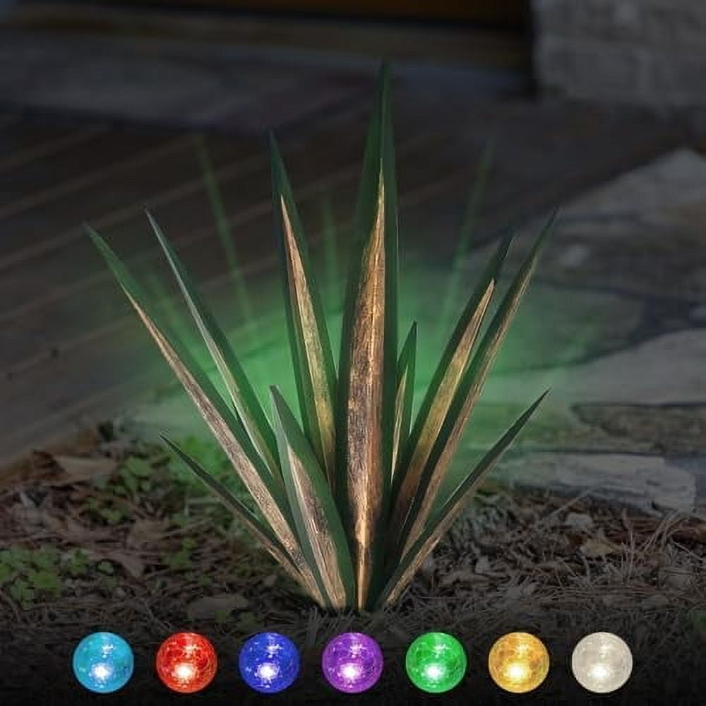 large metal agave plant outdoor decor,metal agave yard art diy tequila rustic sculpture with ...