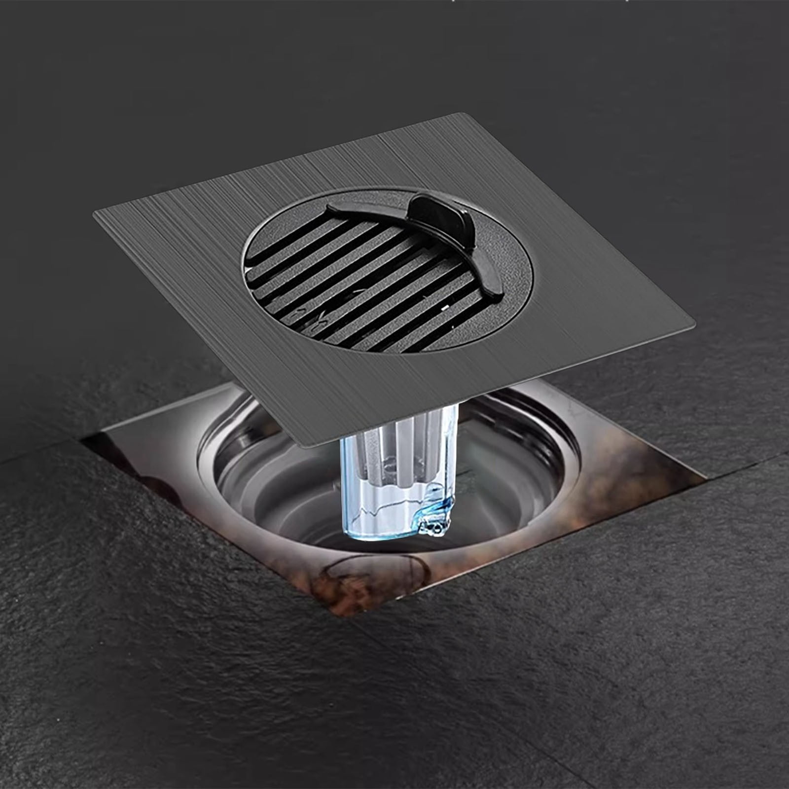 large plastic funnel bar funnel flexible funnel Stainless Steel Floor ...