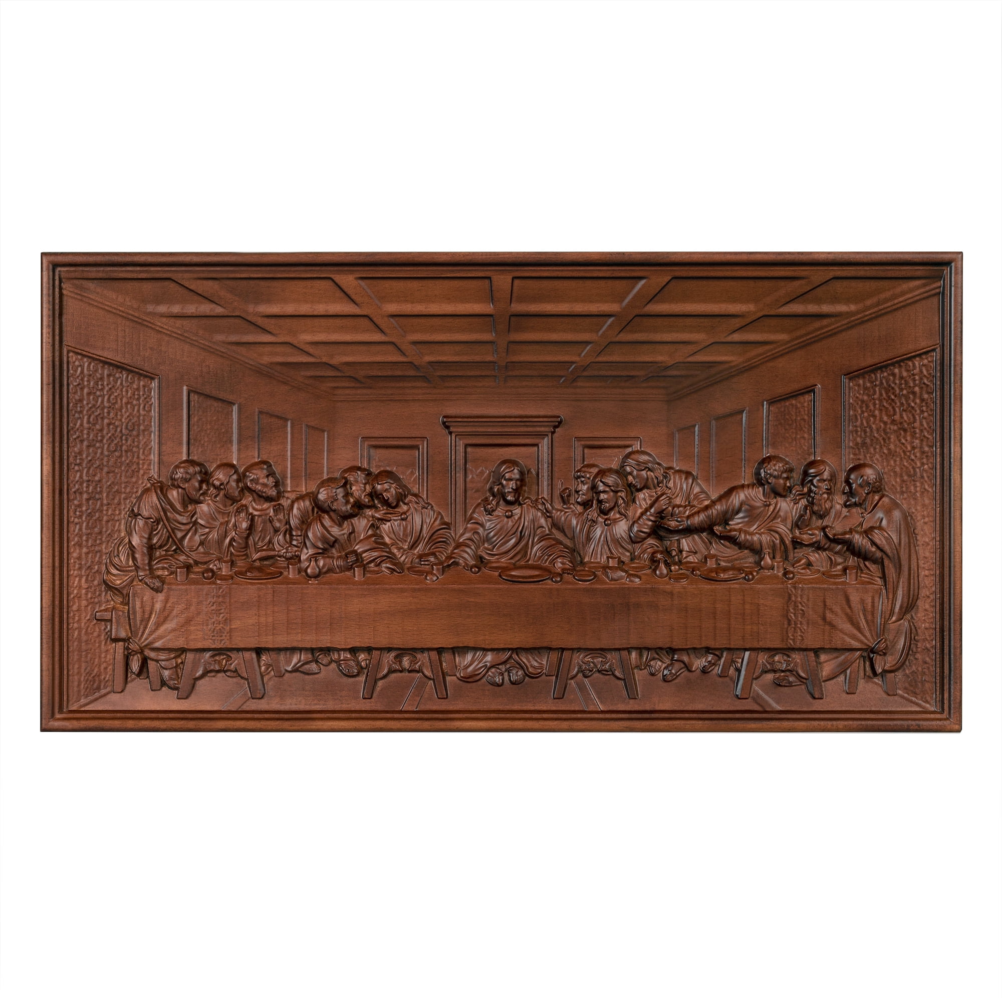 Wood Carved Last Supper