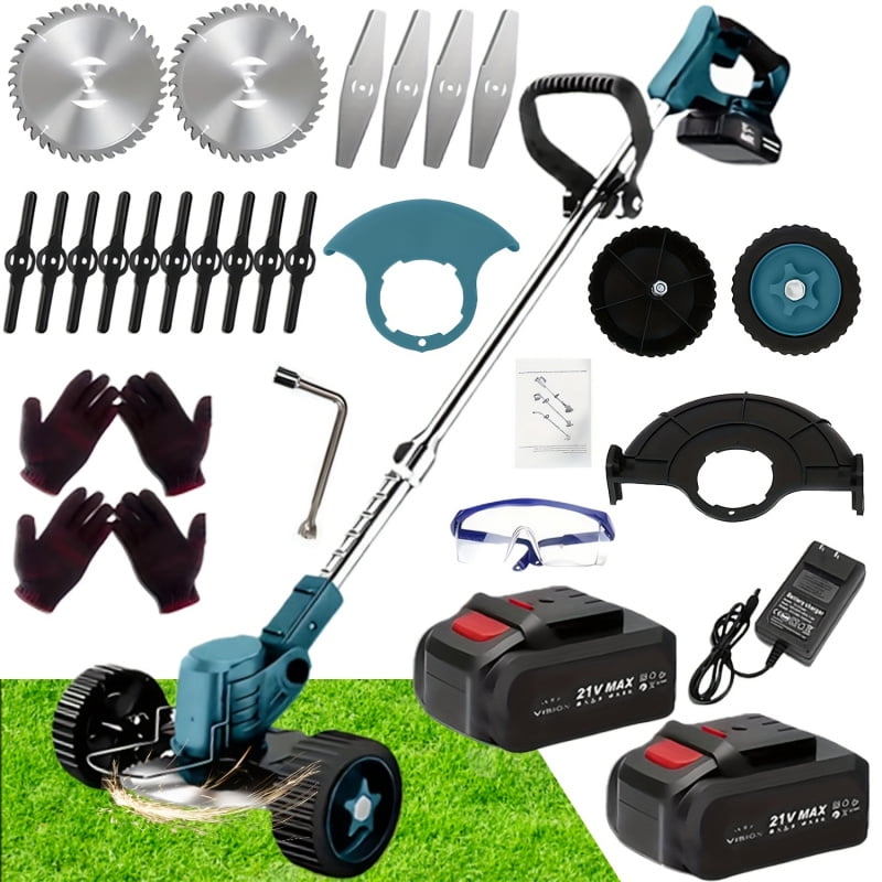 The latest 21V electric lawn mower, portable wireless weed remover ...