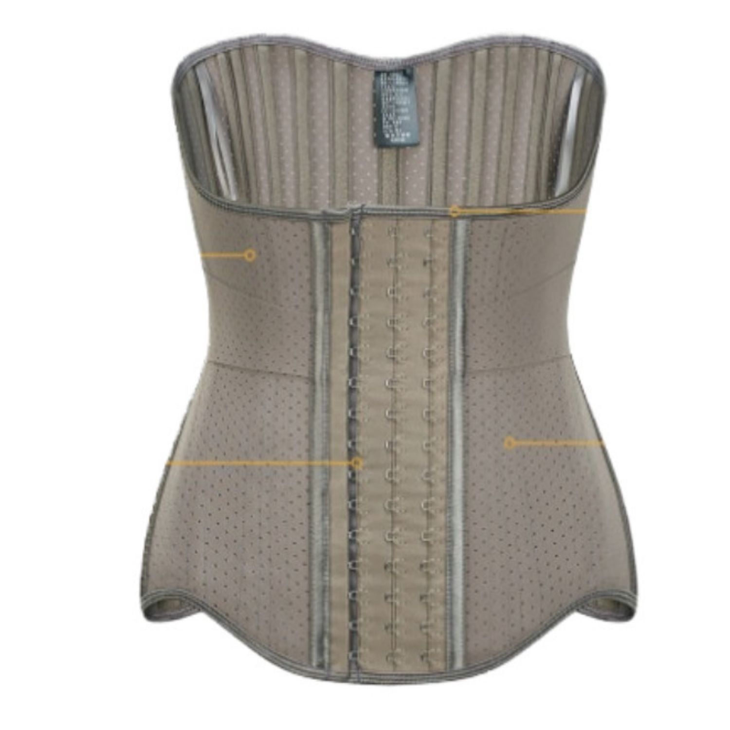 latex waist, abdominal belt, three-row buckle plastic belt, abdominal ...