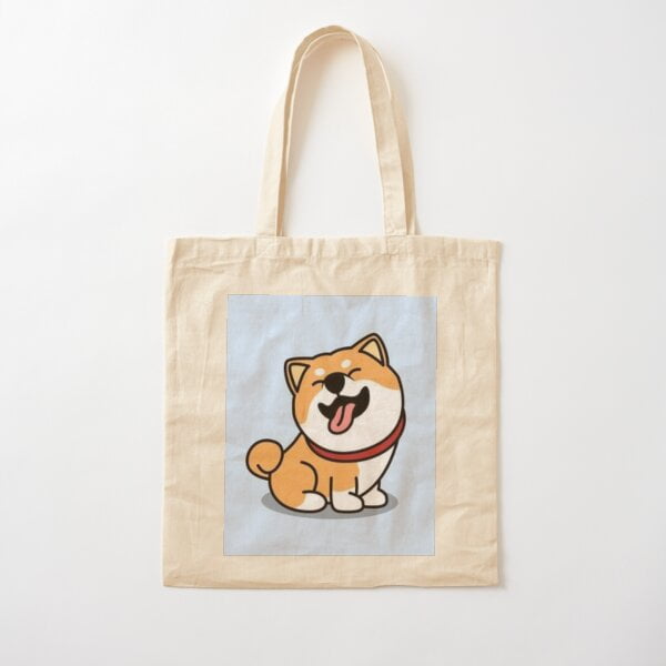 Laughing Doge Cotton Tote Bag Canvas Tote Bag, Family Gift For Mother ...