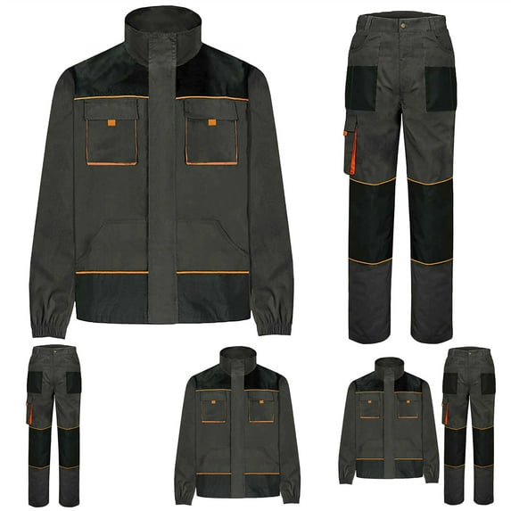 lcziwo Men's Big and Tall Cargo Pants Casual Multi Pockets Work ...