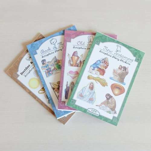 lds quad combination scripture story stickers for scripture marking and ...