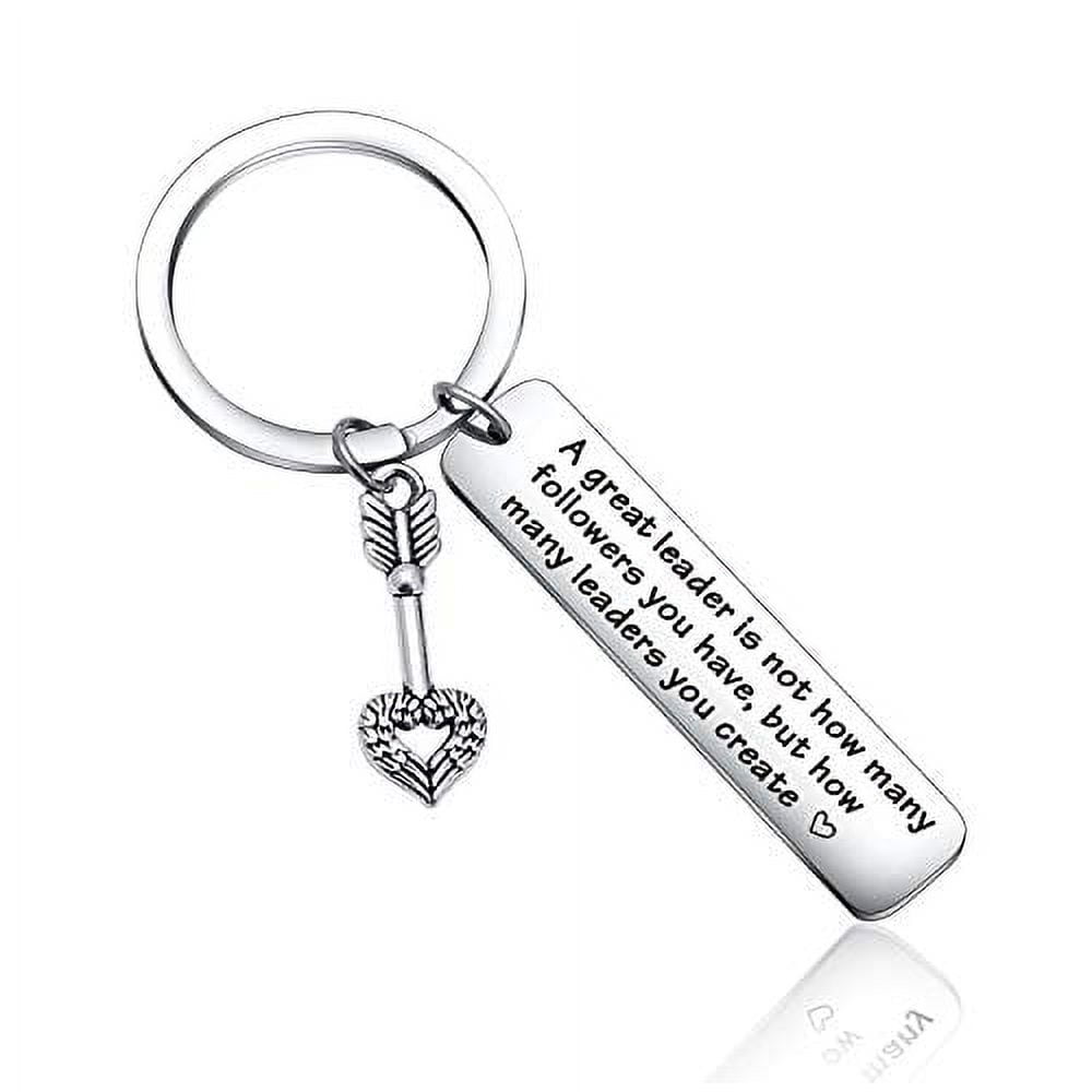 leader Appreciation gift for Boss gif Boss keychain Boss keyring ...