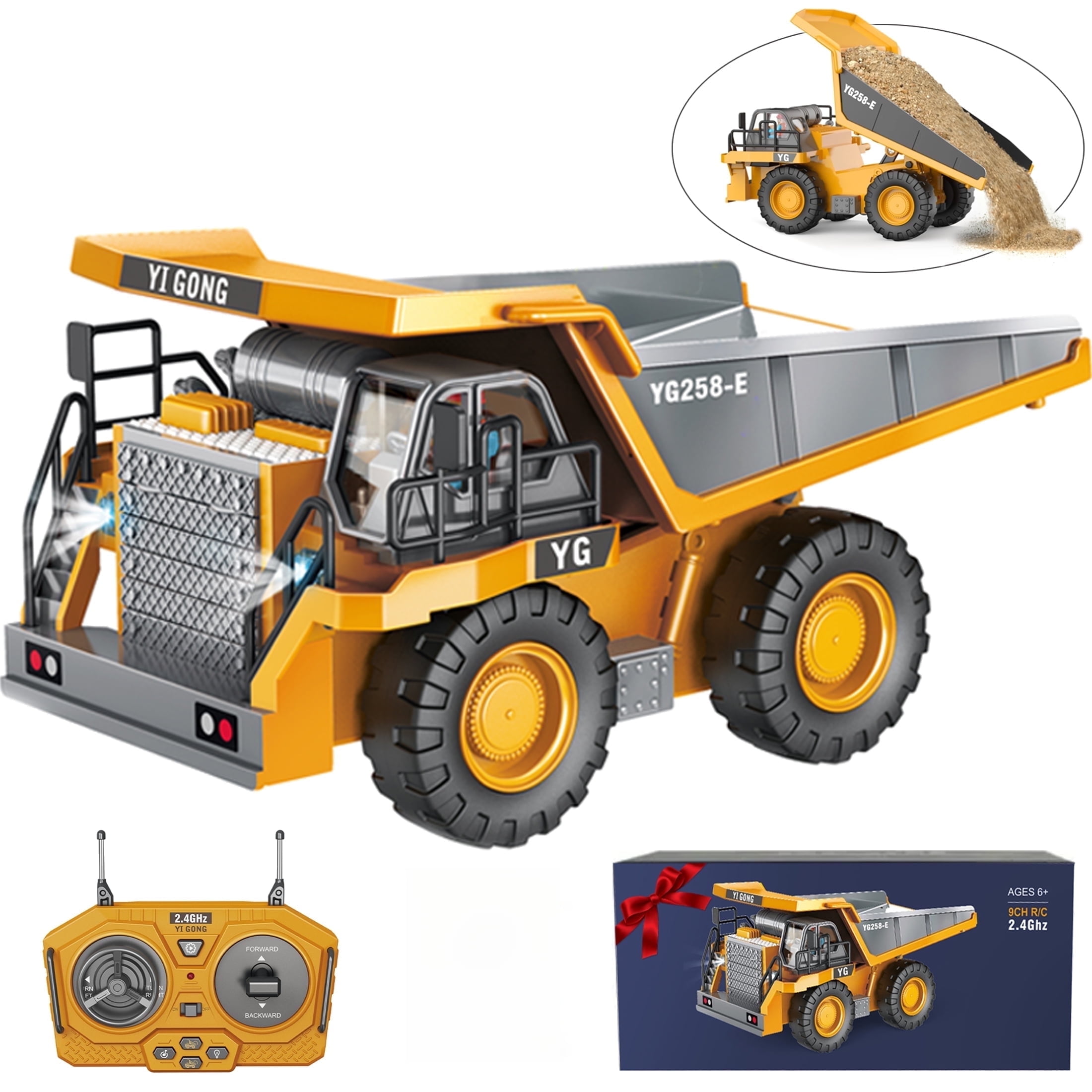 leaf Children's remote-controlled dump truck toys - Remote-controlled ...
