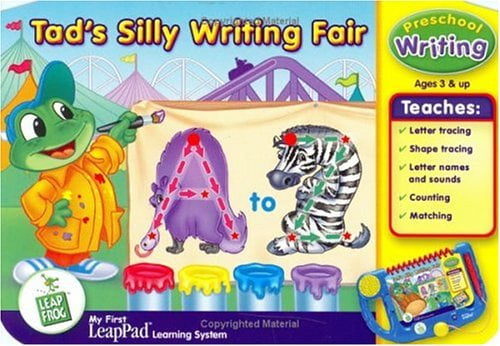 leapfrog my first leappad educational book: tad's silly writing fair ...