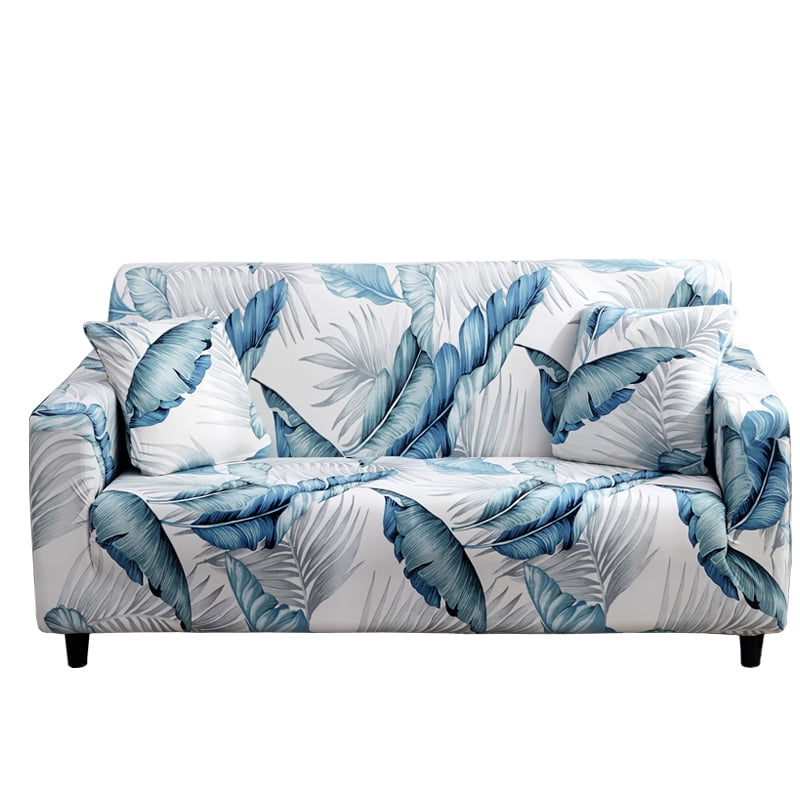 leaves pattern Sofa Cover Slipcovers Elastic All-inclusive Couch Case ...