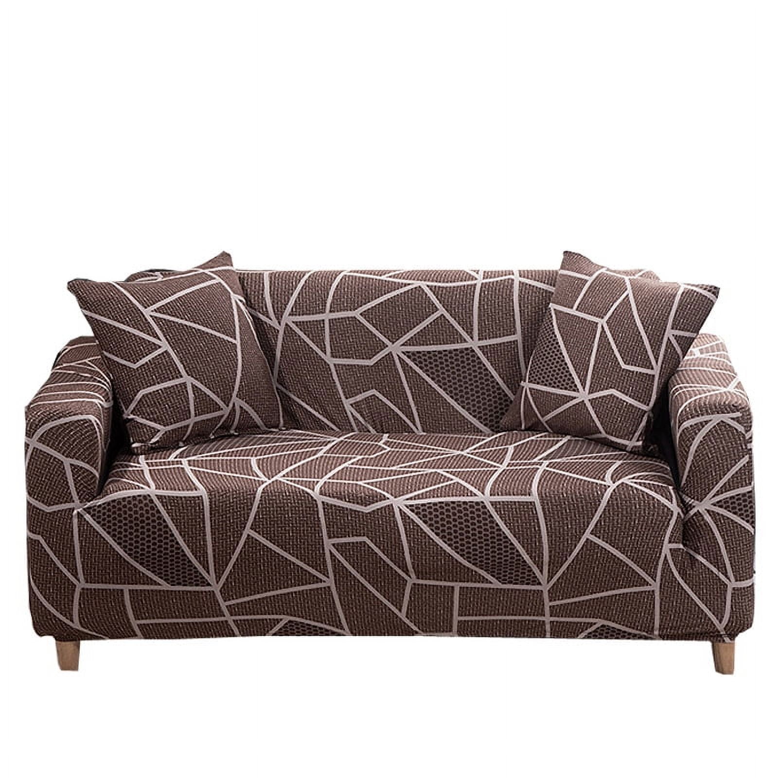 leaves pattern Sofa Cover Slipcovers Elastic All-inclusive Couch Case ...