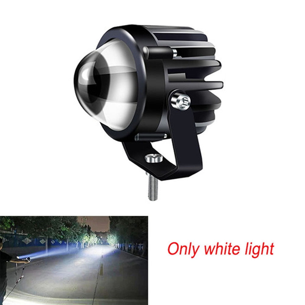led lamp headlights motorcycle projector laser light fog lamp side ...