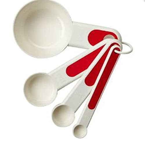 ledieu STAM Set of 4 Measuring Cups 4 PC Mixed Size Red - Walmart.com