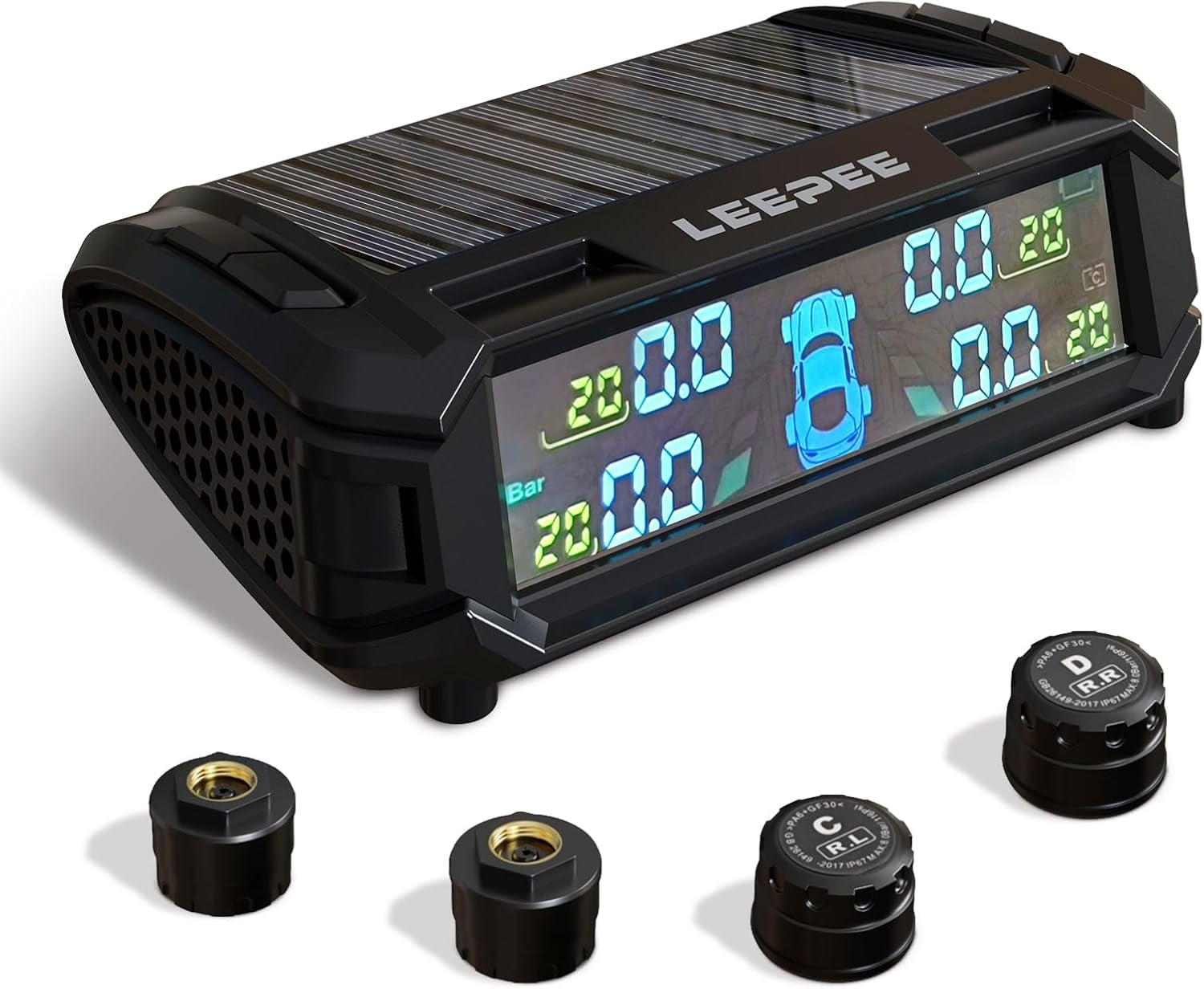leepee Car Tire Pressure Monitoring System, Auto Security Alarm Systems ...