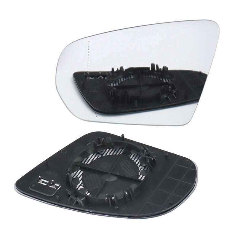 left-Right and Left Side Rearview Mirror Glass White Replacement for ...