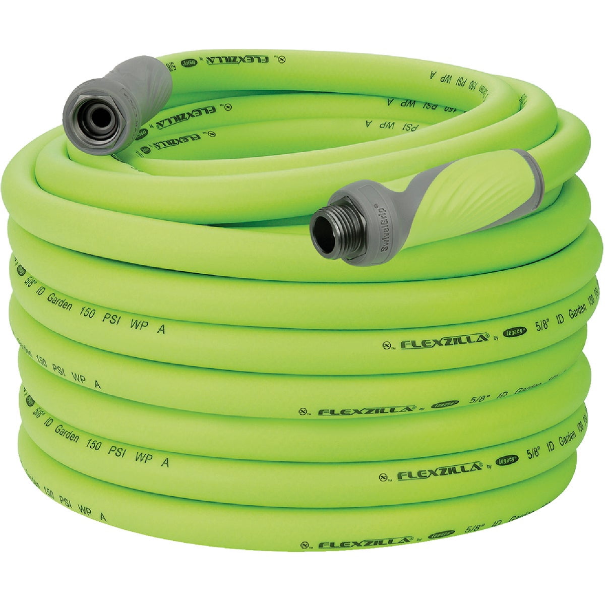 legacy mfg. co. hfzg5100yw 5/8 in. x 100 ft. flexzilla garden hose with ...