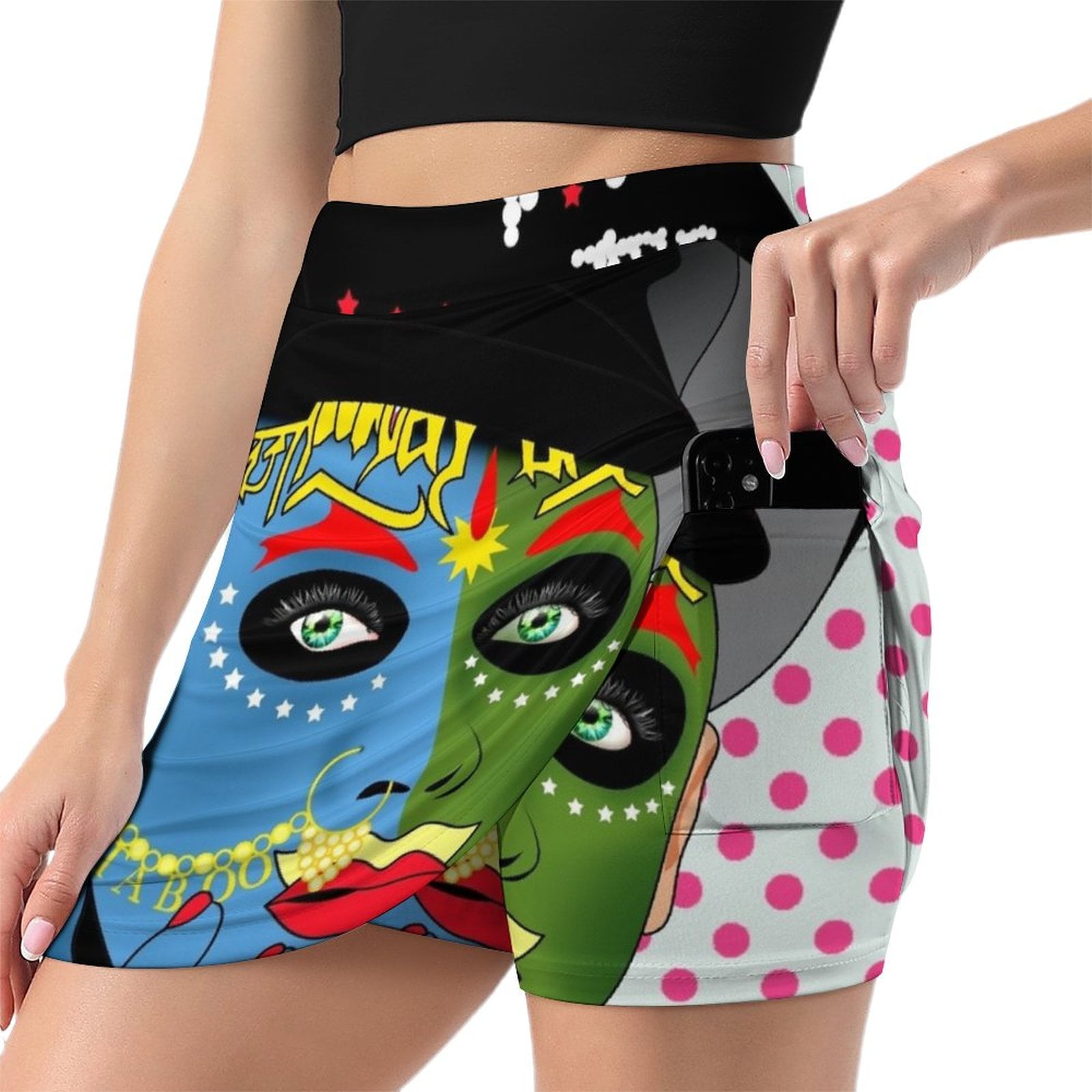 leigh bowery Light proof trouser skirt korean style skirt micro mini ...