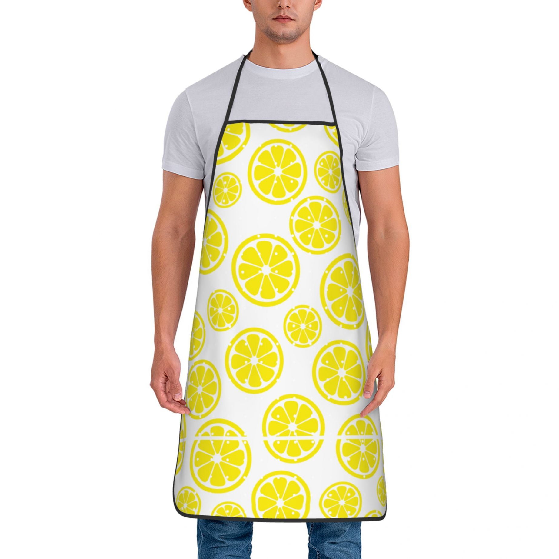 lemon (5) Aprons for Women Men Waterproof Apron Kitchen Chef Cooking ...