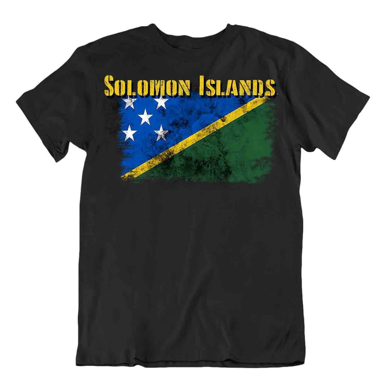 îles Salomon Drapeau Tee Shirt Souvenir De Voyage Blouse mode flag ...