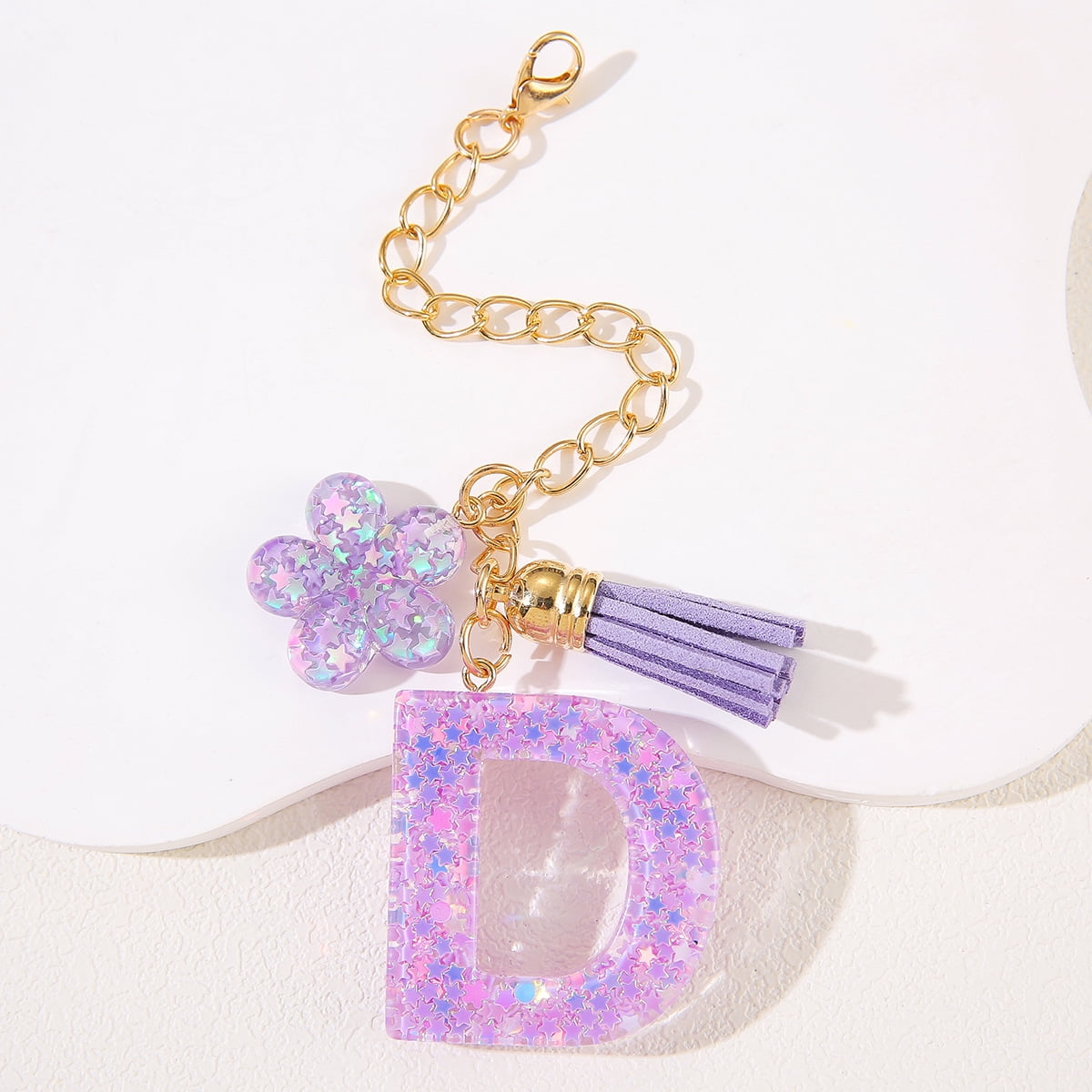 letter keychain,Decorative Keychain, Cute Key Chains for Women Girls ...