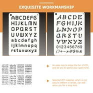 Helix - Old English Lettering Stencil Template - Upper and Lower Case ...