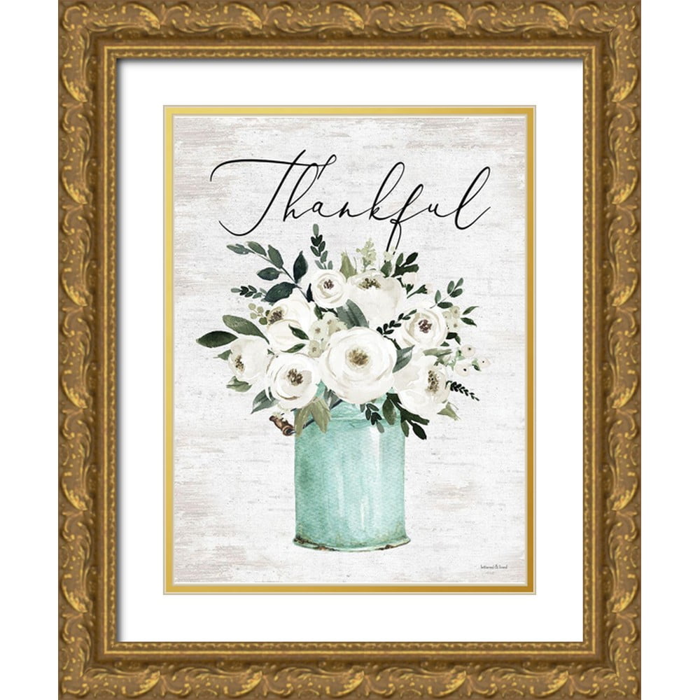 lettered And lined 25x32 Gold Ornate Wood Framed with Double Matting ...