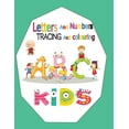 letters and numbers tracing and colouring: for kids ages 3+ (Paperback ...