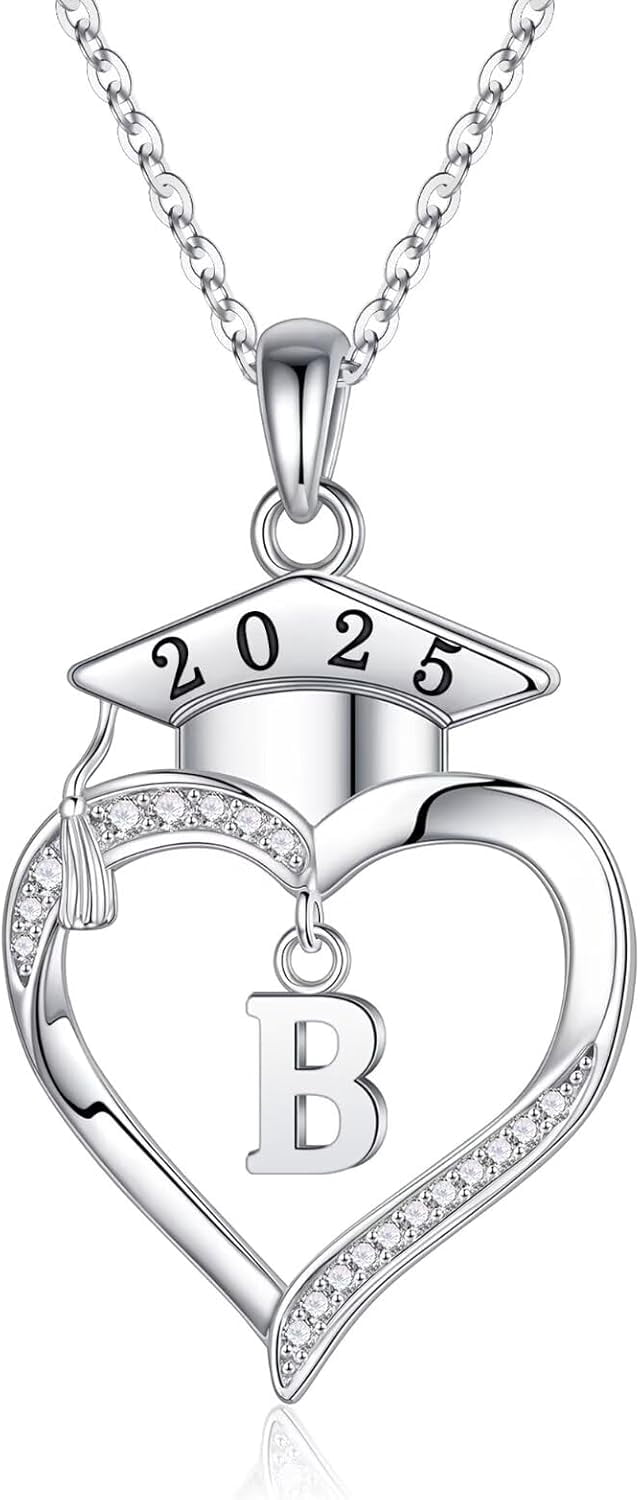 levent 2025 Graduation Gifts for Her - 925 Sterling Silver Heart ...