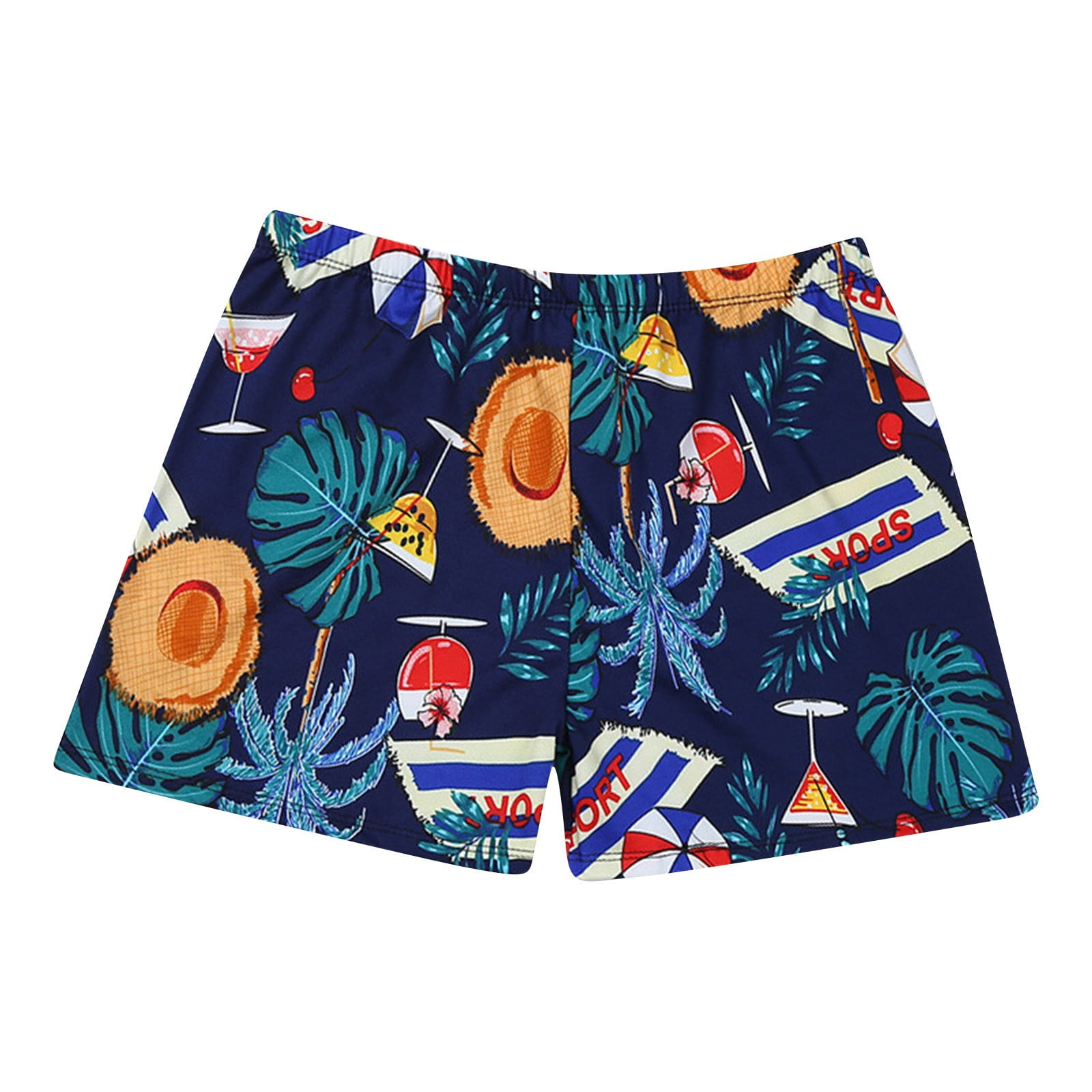 lgldxts Boy's/Men's Jammer Swimsuit Athletic Endurance Solid Chlorine ...