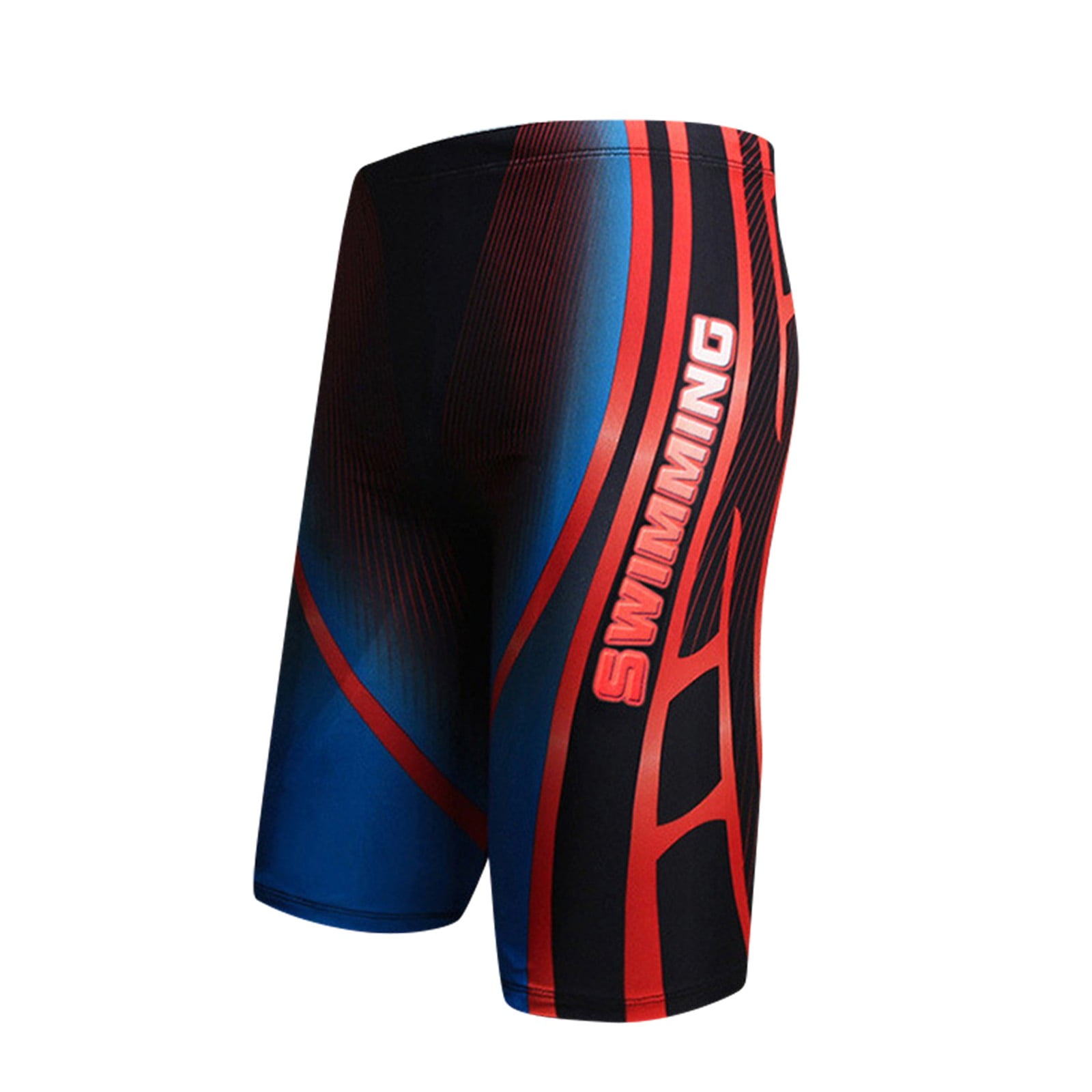 lgldxts Men's Jammer Swimsuit Chlorine Resistant USA Adult Drawstring ...