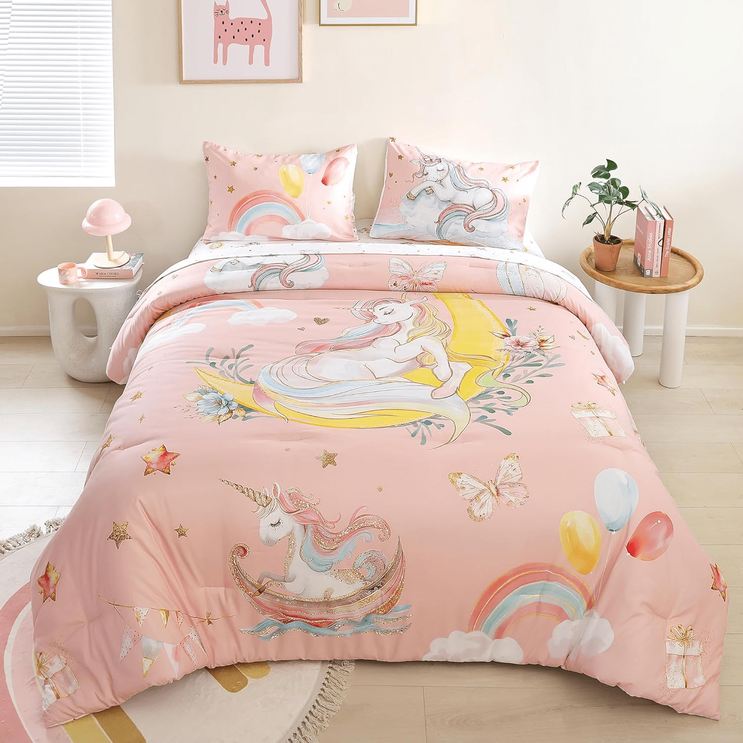 lgskybiudun Twin Comforter Set 5 Pieces Bed in Bag Animals DXYPQZ ...
