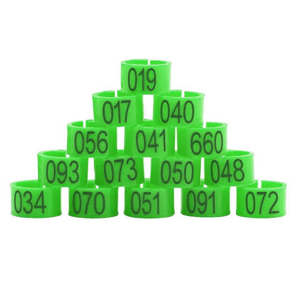 lianhanyi Bird Leg Rings- Colorful Numbered Bird Identification Leg M7 ...