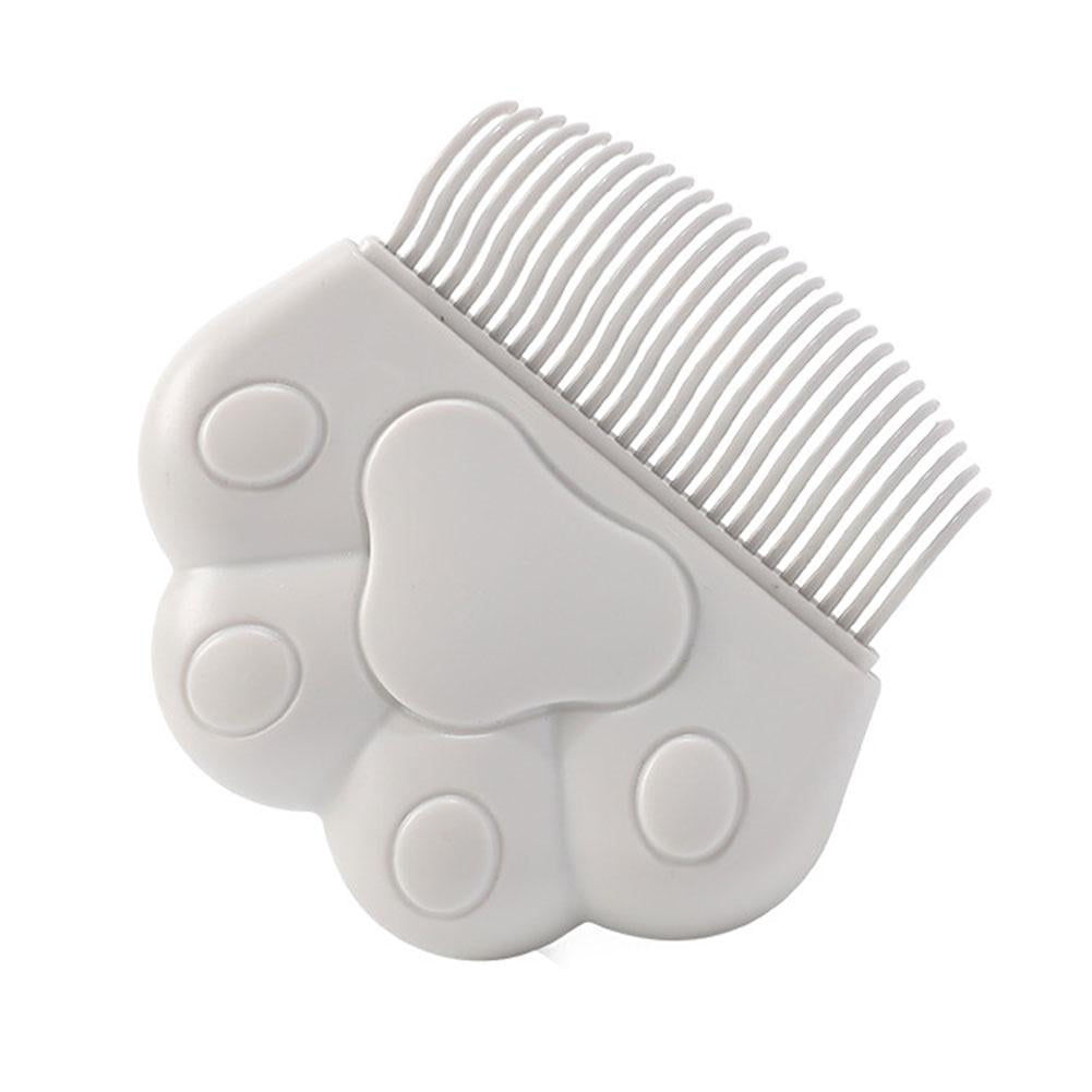 lianhanyi Cartoon Paw Shape Pet Fleas Comb Grooming Combs for Dogs ...