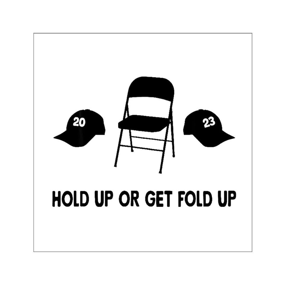 lianhanyi Folding Chair Sticker Montgomery Brawl Folding Chair Stickers ...