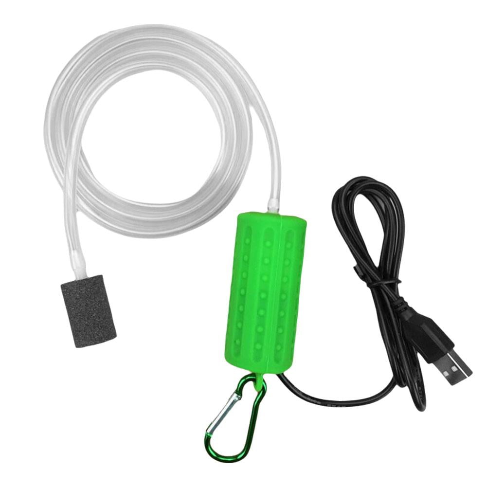 lianhanyi Ultra Silent Portable USB Aquarium Mini Fish Tank Oxygen ...